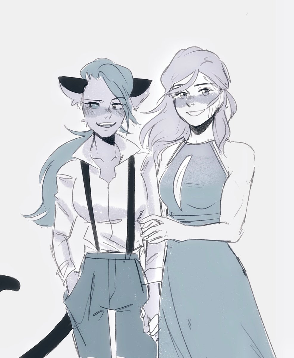 「Princess Prom Part 2: Nobody fights and」|Snowy Fern ️のイラスト