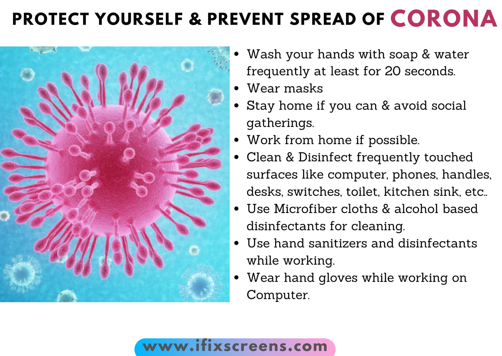 iFixScreens on Twitter: "Your safety matters to us! Practice these tips ...