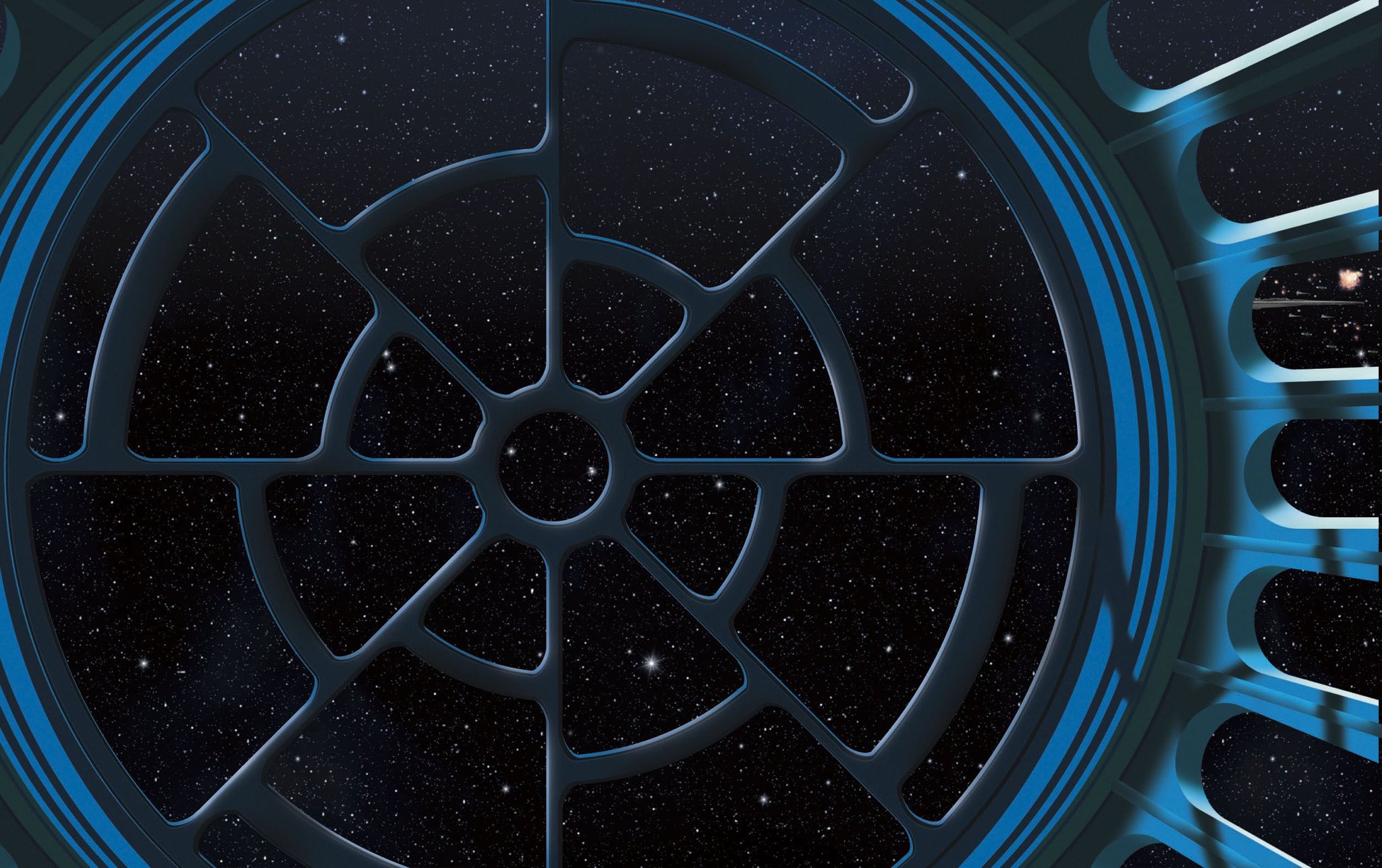 Death Star Throne Room Window