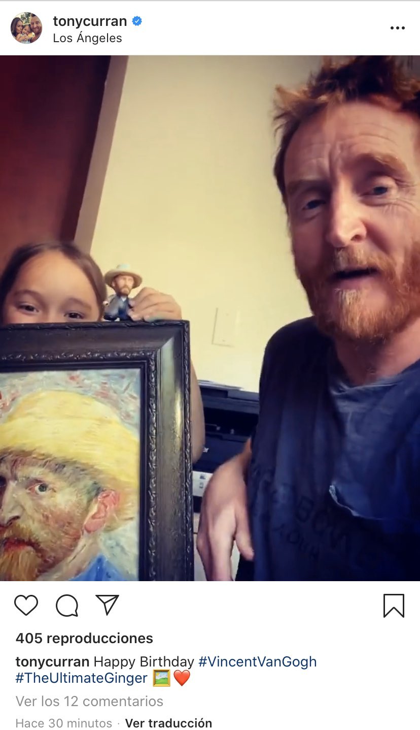 Tony Curran Vincent Van Gogh