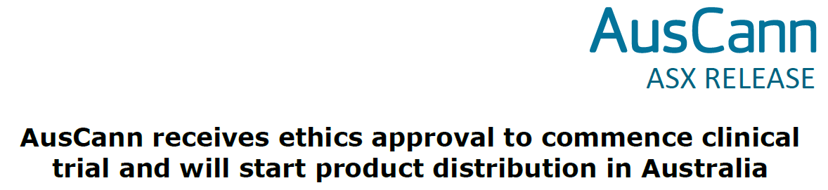 AusCann | Product Development | Clinical Evaluation | Education