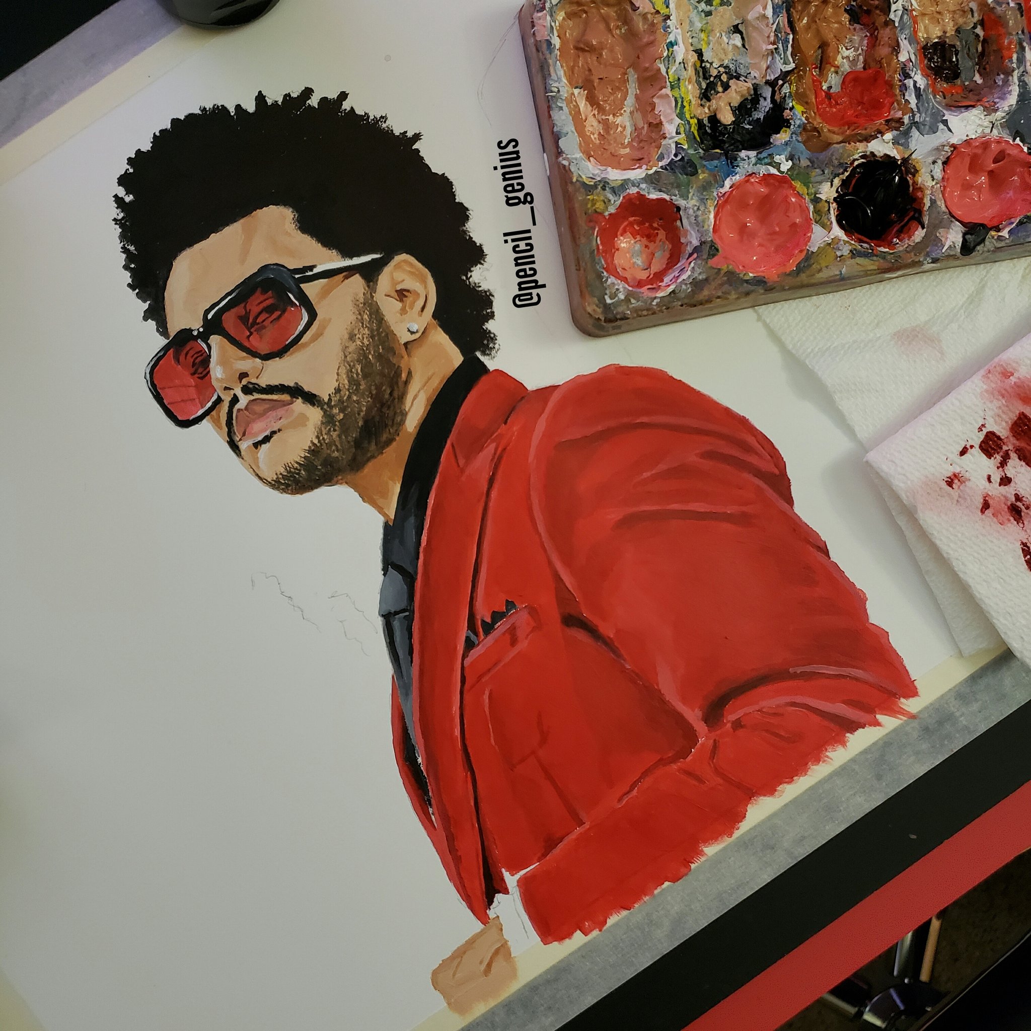 The Weeknd Drawings