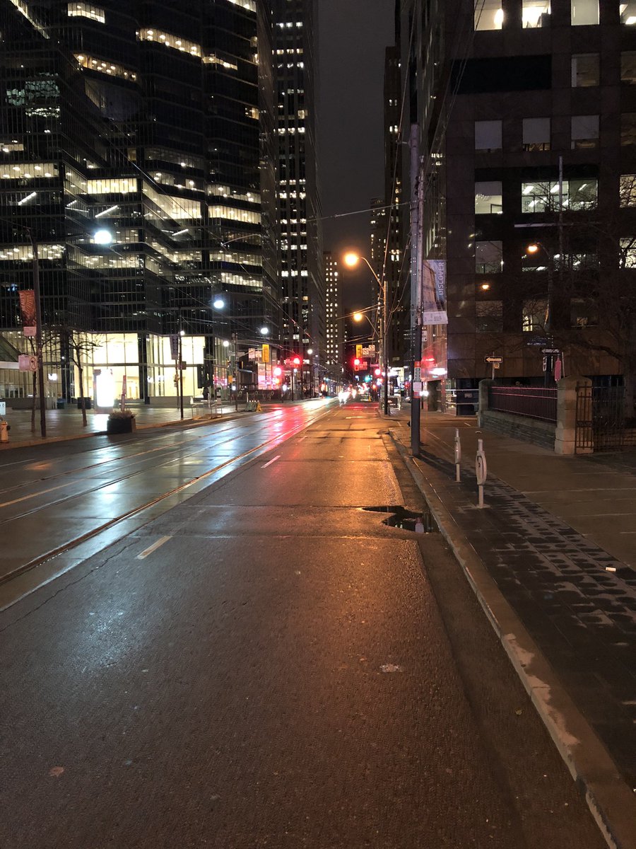 Toronto Night Street