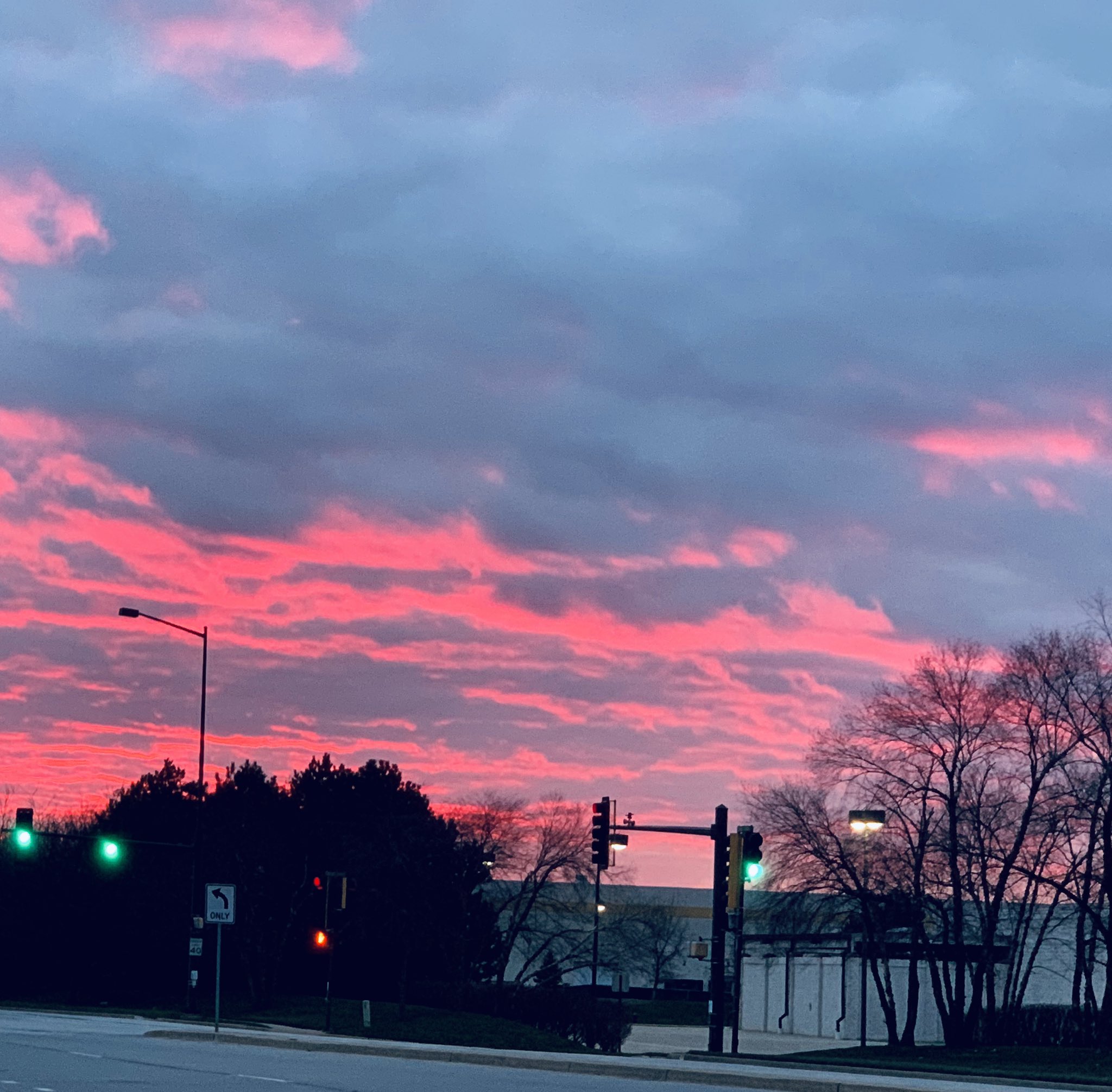 Light Pink Sunset Tumblr