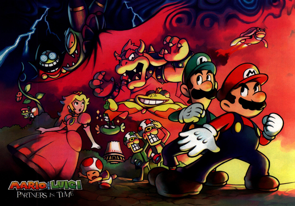 Mario And Luigi Partners In Time Wallpaper