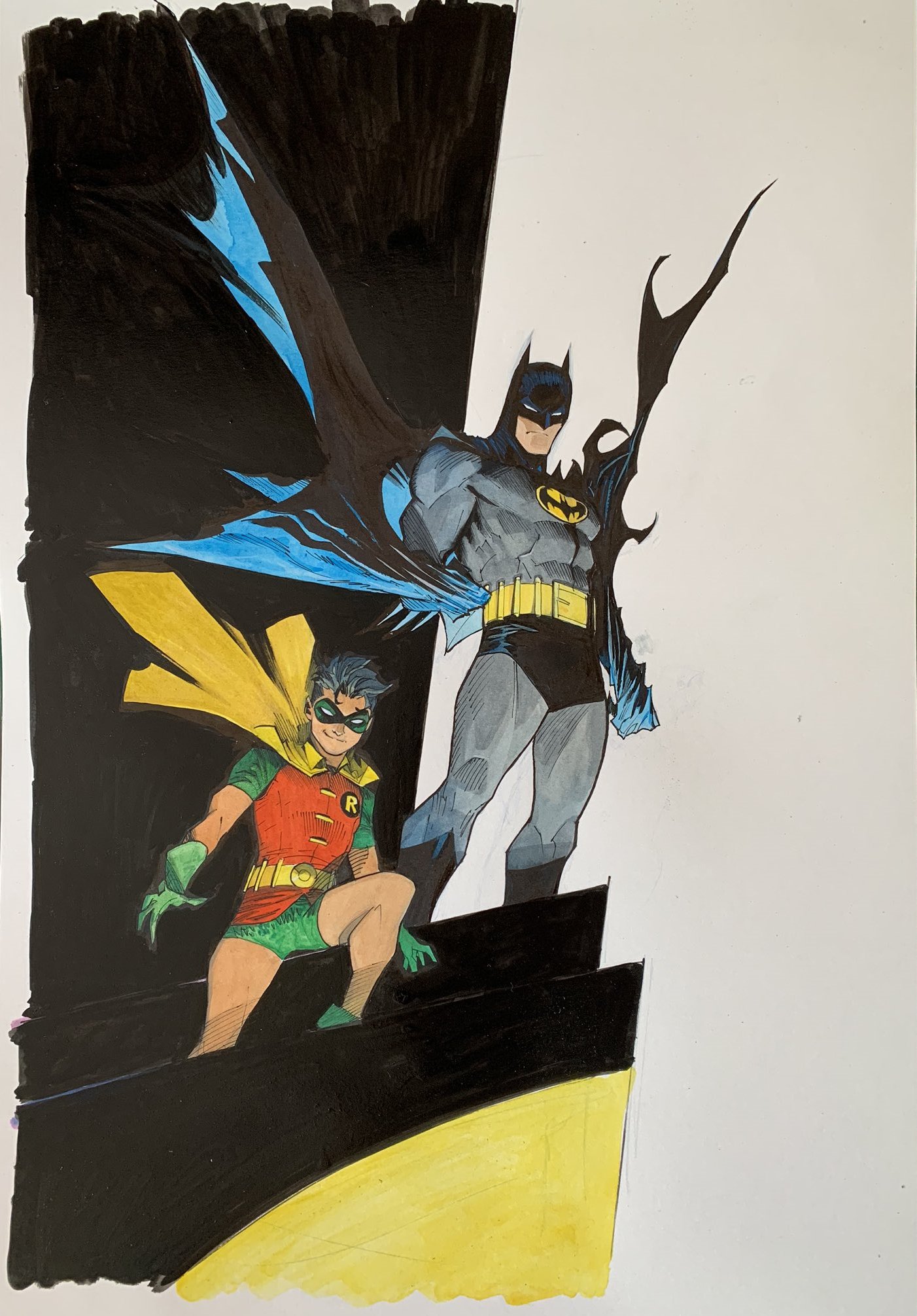 Batman And Robin Drawings