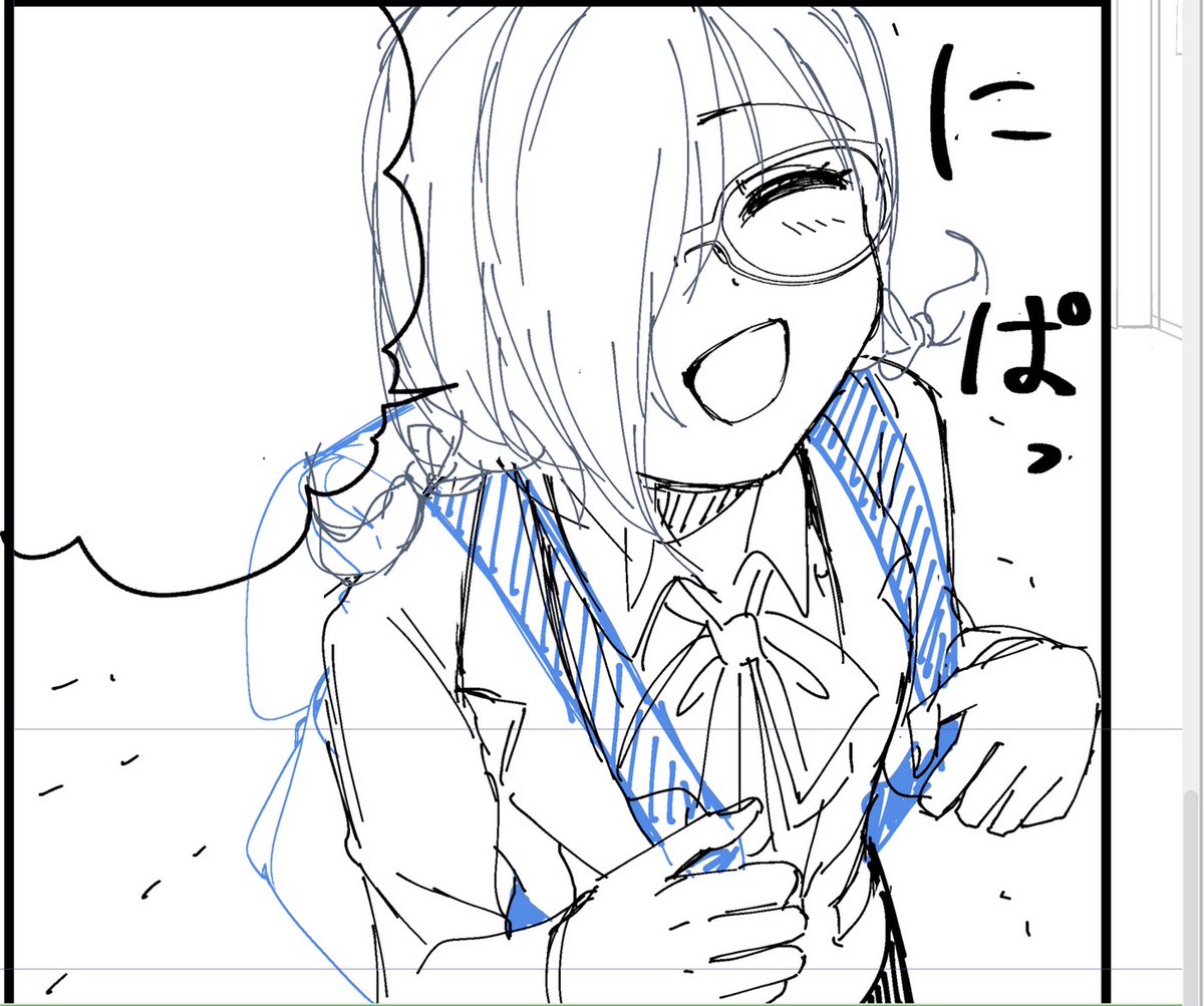 「最近雑誌に掲載させて頂いた漫画はだいたい女の子しか出てこないのですが今描いてる漫画でやっと男の子出せそう。 」雪宮ありさ@『最果てのともだち』全3巻発売中‼の漫画