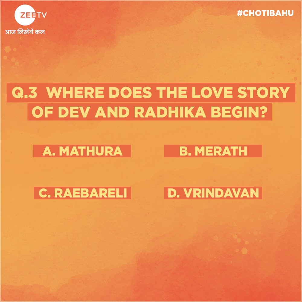 Divya on Twitter: "Q1 - Lord Krishna Q2- Avinash Sachdev Q3- Vrindavan Q4- Vishakha…