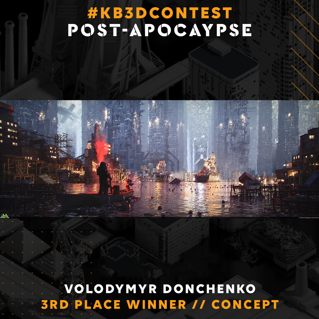 KitBash3D on Twitter: "CONGRATULATIONS!!! Volodymyr Donchenko placing 3rd in the Post-Apocalypse ...
