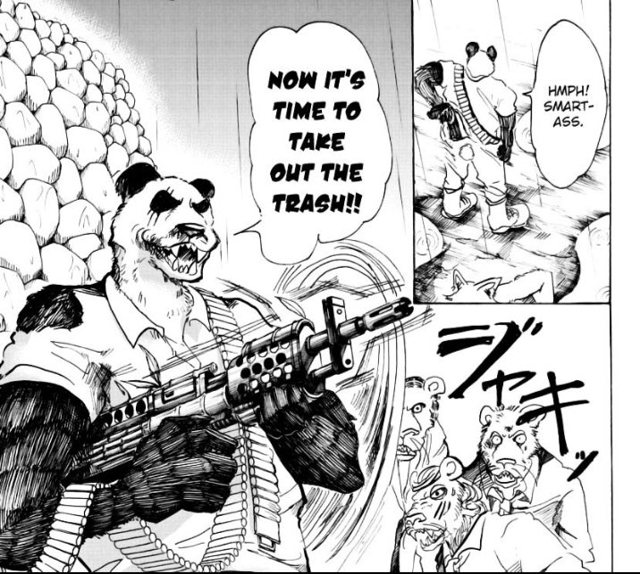 Panda With Machine Gun