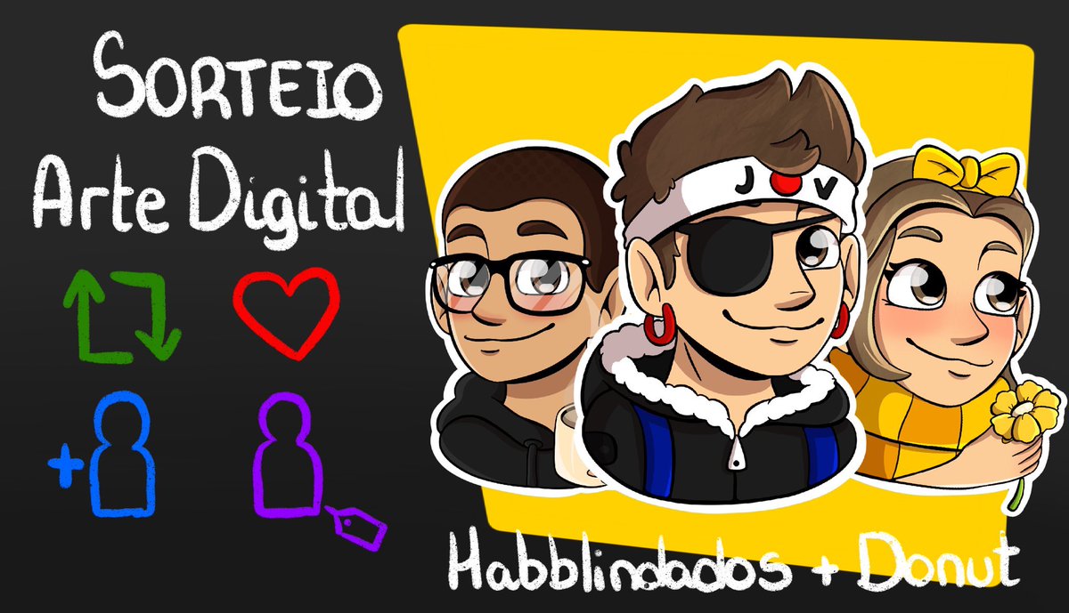 Habblindados 🐒 on Twitter: "#QuarentenaHBL 😷 🦠 🩺 SORTEIO ARTE DIGITAL DONUT REQUISITOS: seguir ...