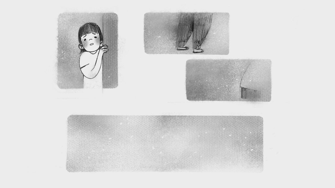 「a mini comic about memories with my popo #procreate #comics 」pottetto の漫画