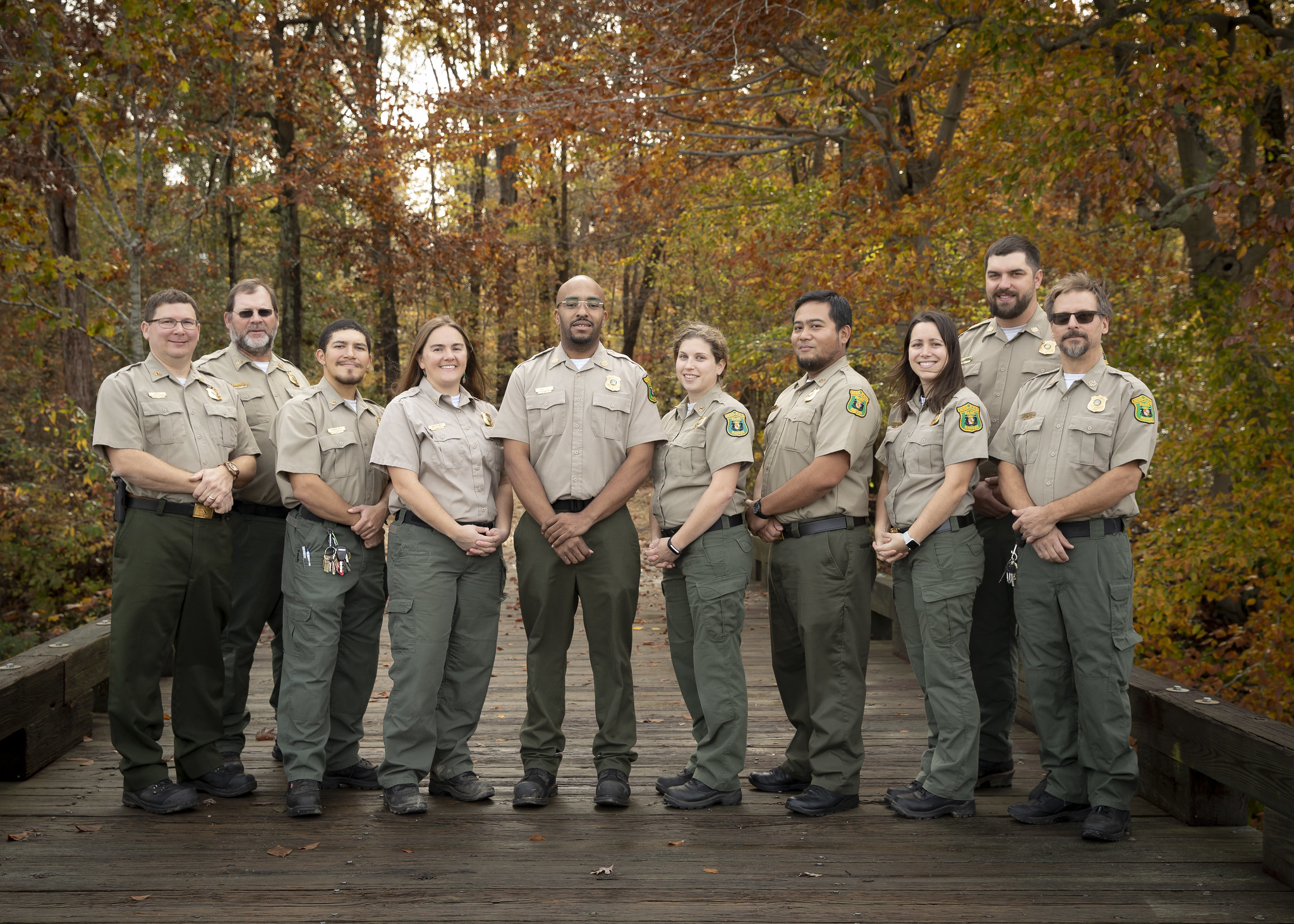 Park Ranger And Teen