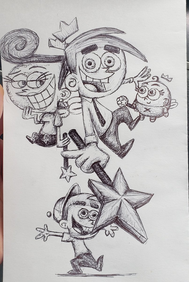 Fairly Odd Parents Cosmo And Wanda Coloring Pages