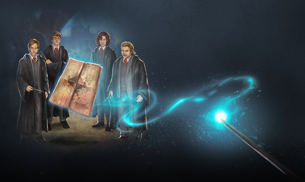 James Potter Sirius Black Remus Lupin And Peter Pettigrew
