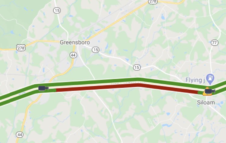 Columbus, GA Road Conditions with Driving and Traffic Flow ...