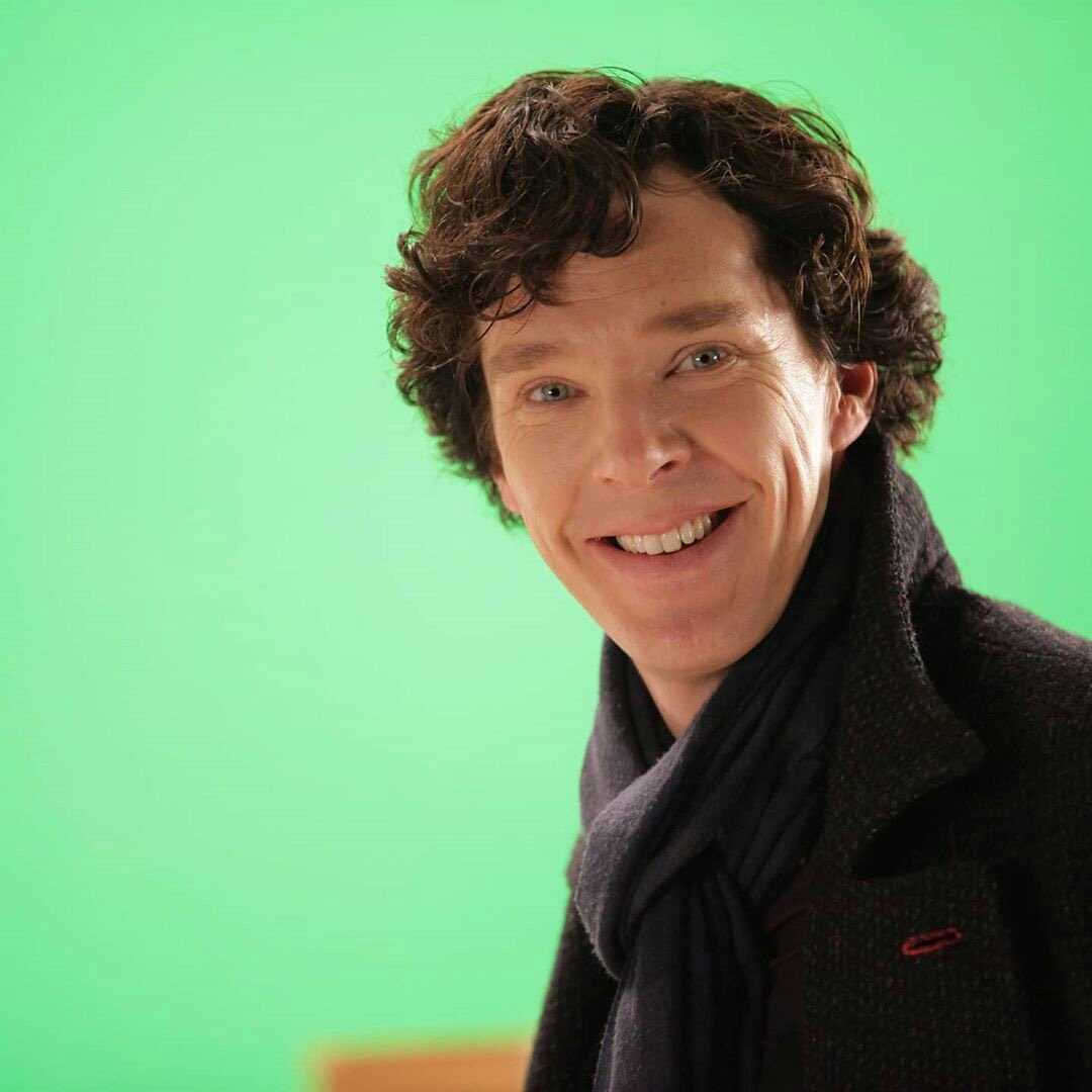Sherlock Smiling