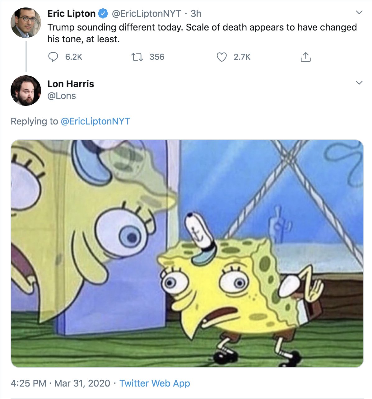 Spongebob Donald Trump Memes Trump Thinks SpongeBob Is Right About