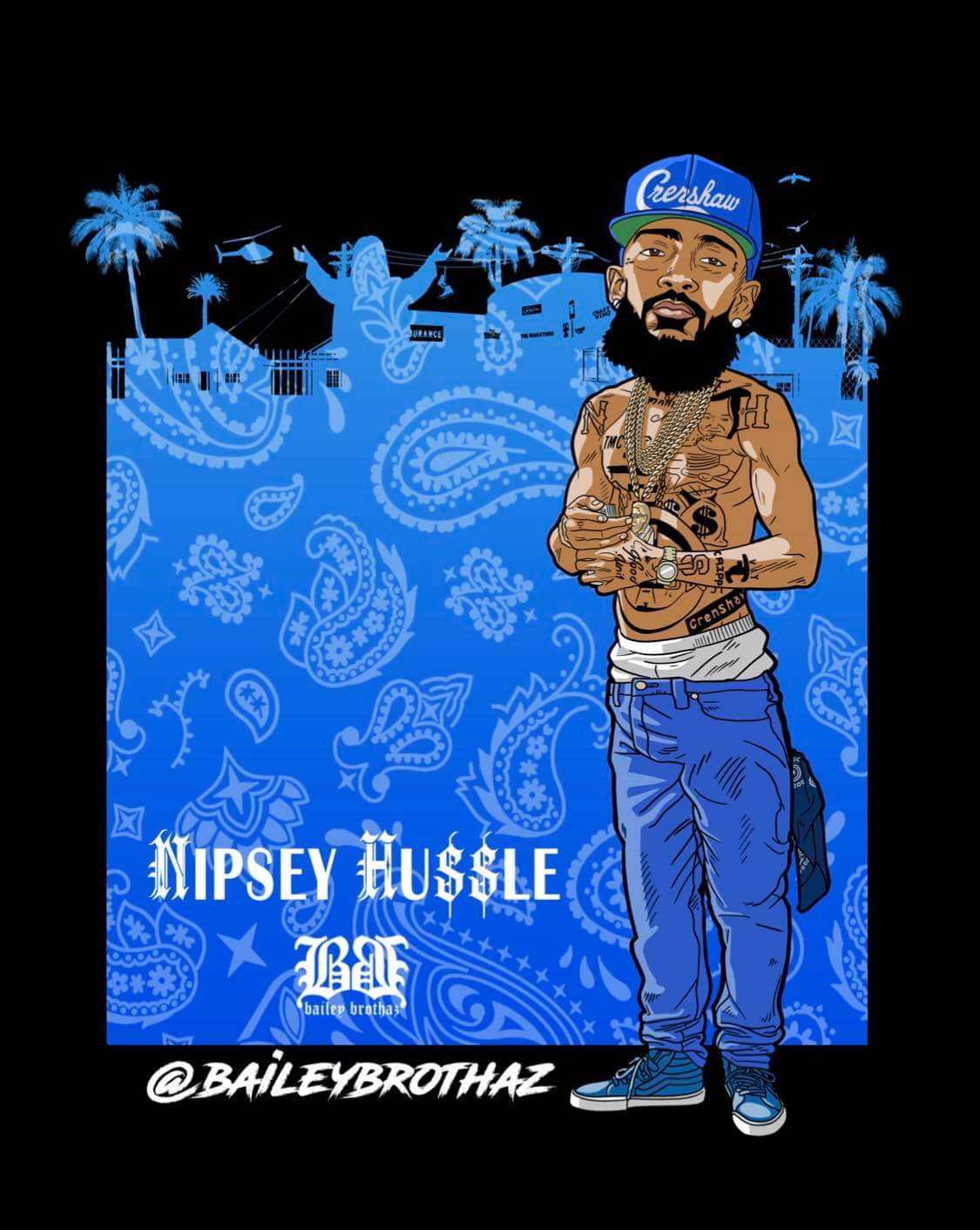 Nipsey Hussle Crip