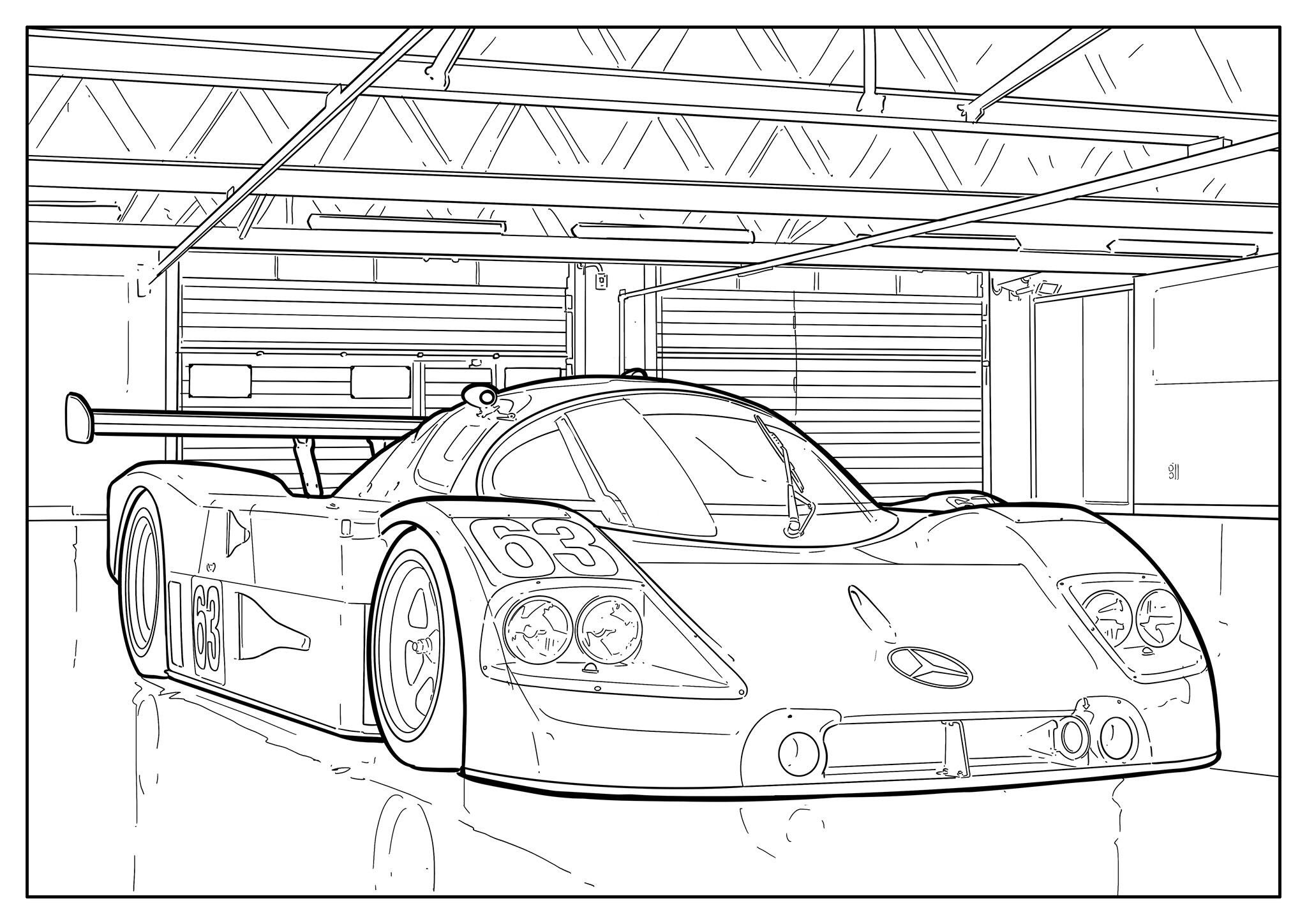 Mercedes Coloring Pages