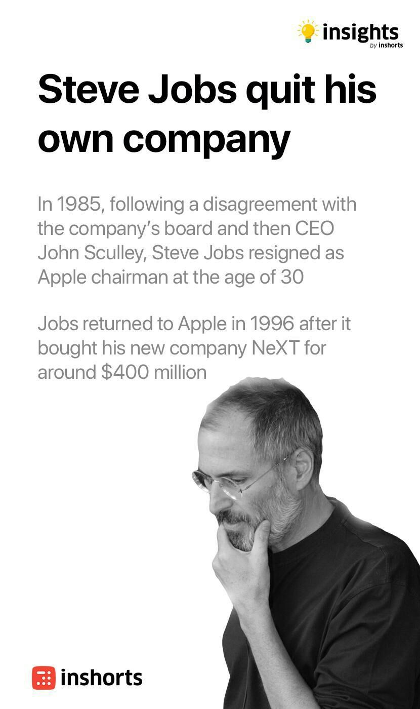 Steve Jobs Return To Apple