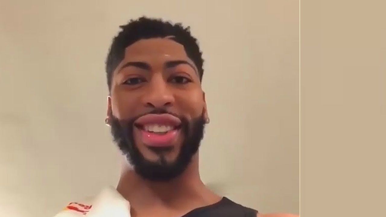 Anthony Davis Without Unibrow