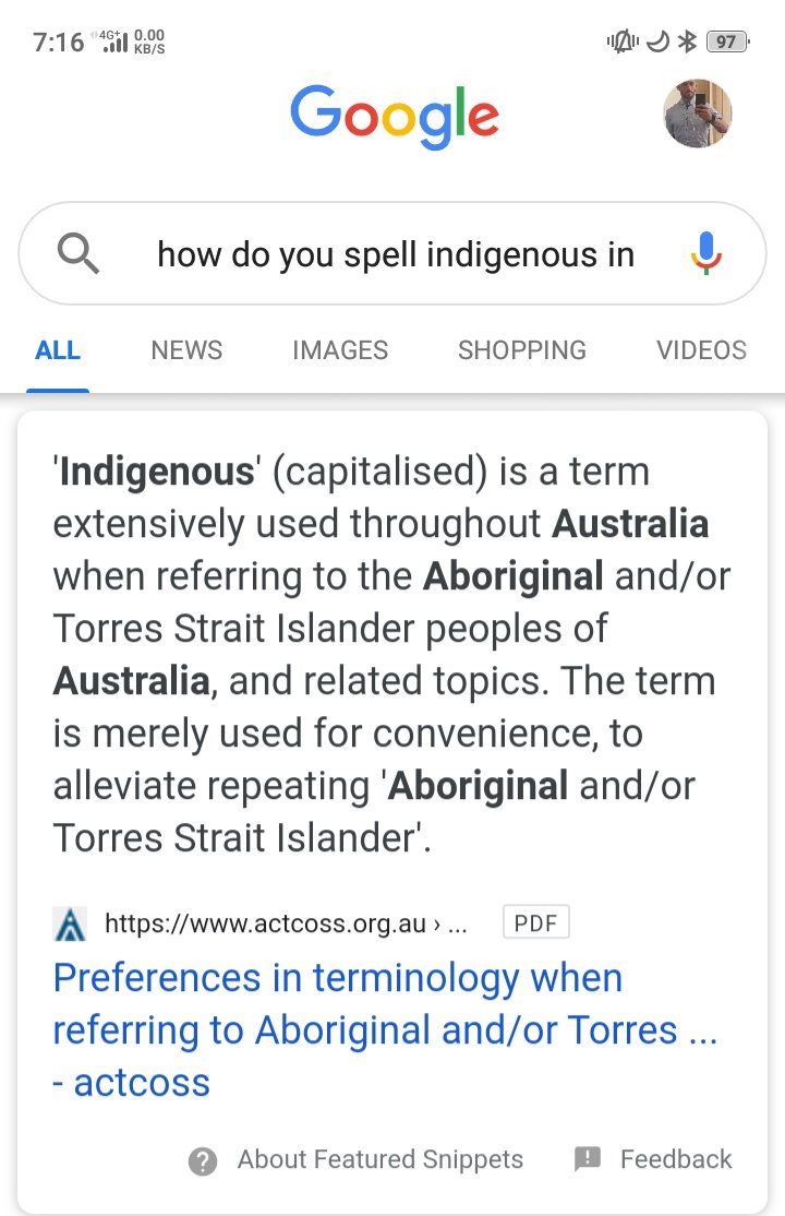terminology aboriginal or indigenous