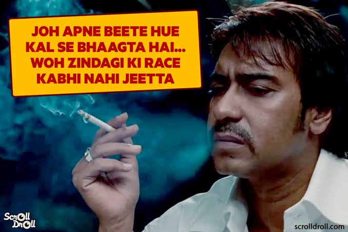Once Upon A Time In Mumbaai Ajay Devgn Smoking