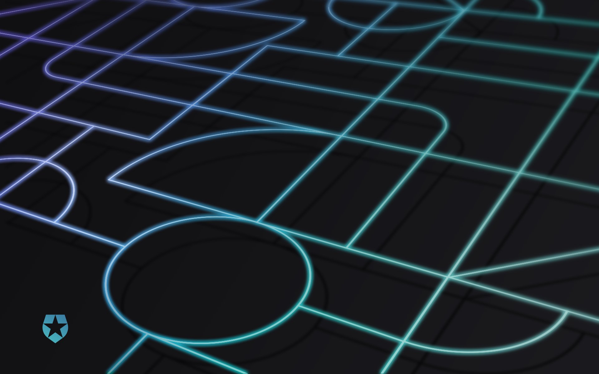 Tron Circuit Pattern