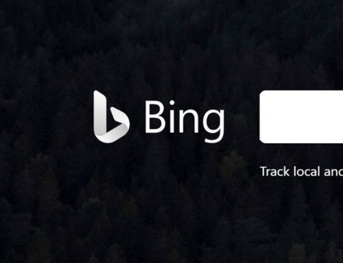 Bing Logo White