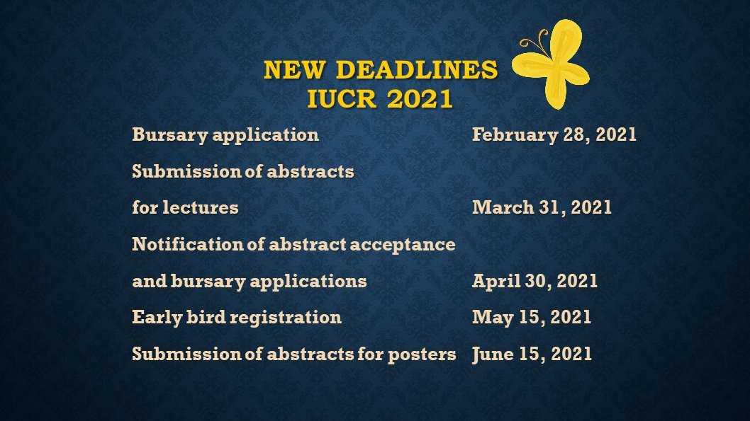 IUCR 2020 (@ECA_social) | Twitter