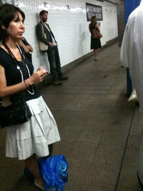 Sad Keanu Subway