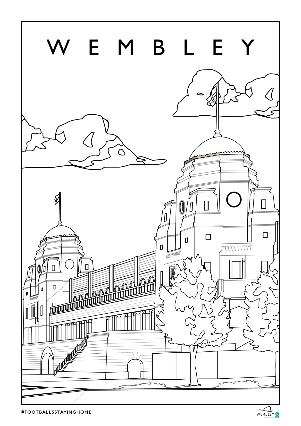 Twin Towers Coloring Pages