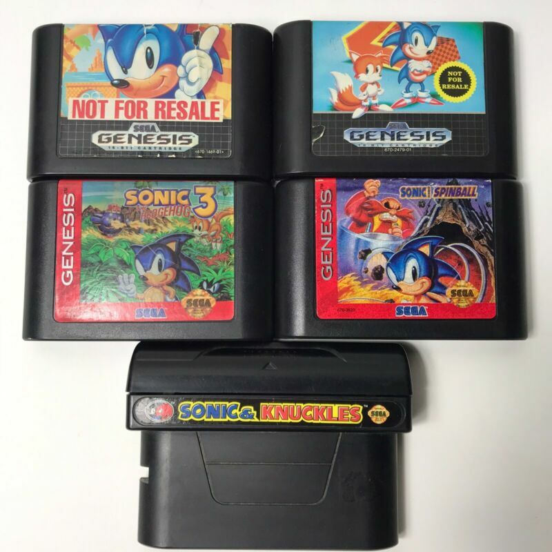 Sonic 3 And Knuckles Cartridge