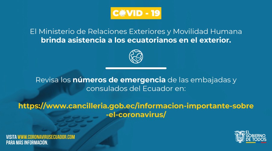 Cancillería Del Ecuador 🇪🇨 On Twitter Recuerda Que Embajadas Y