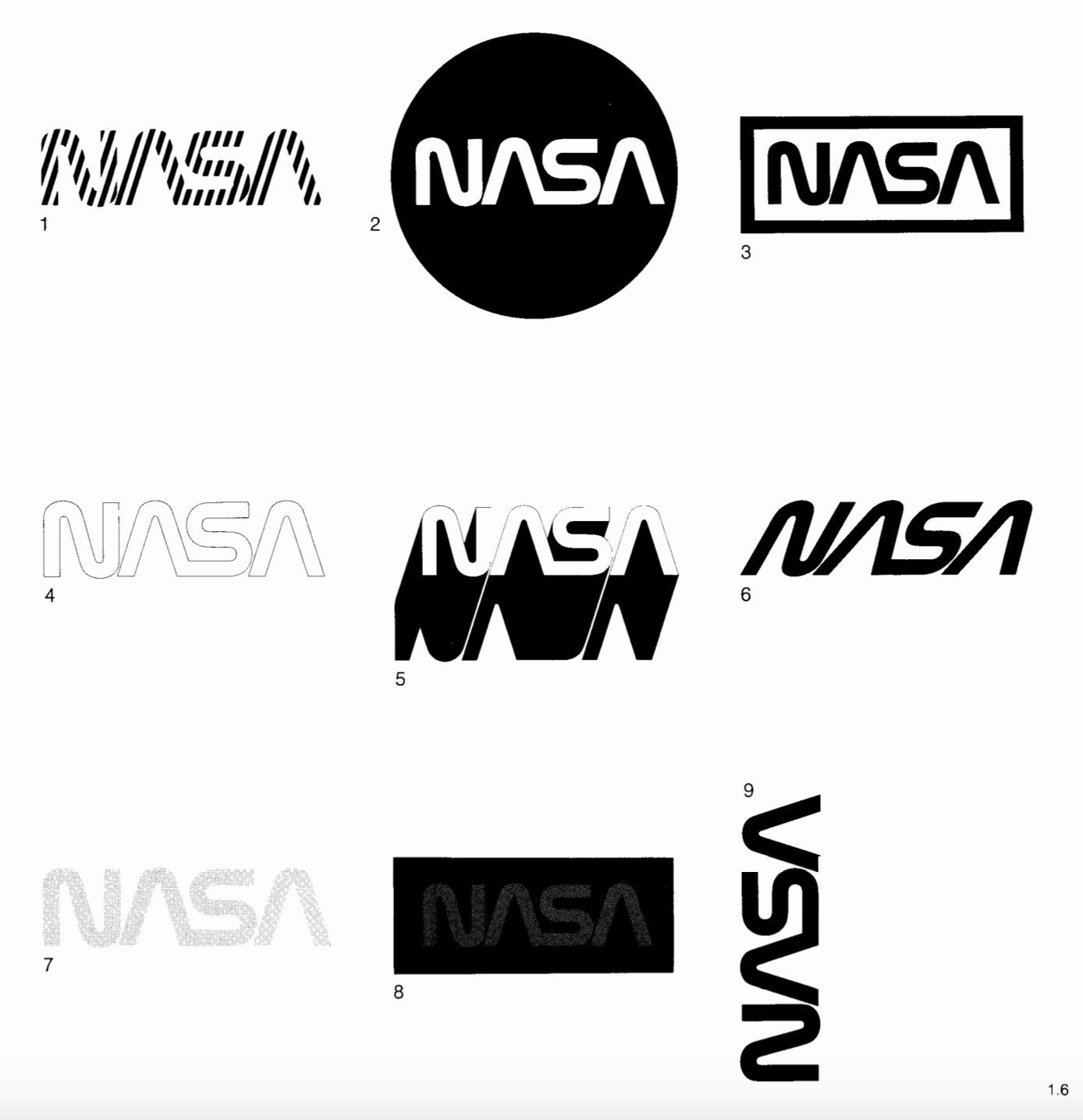 Nasa Logo Black And White Png