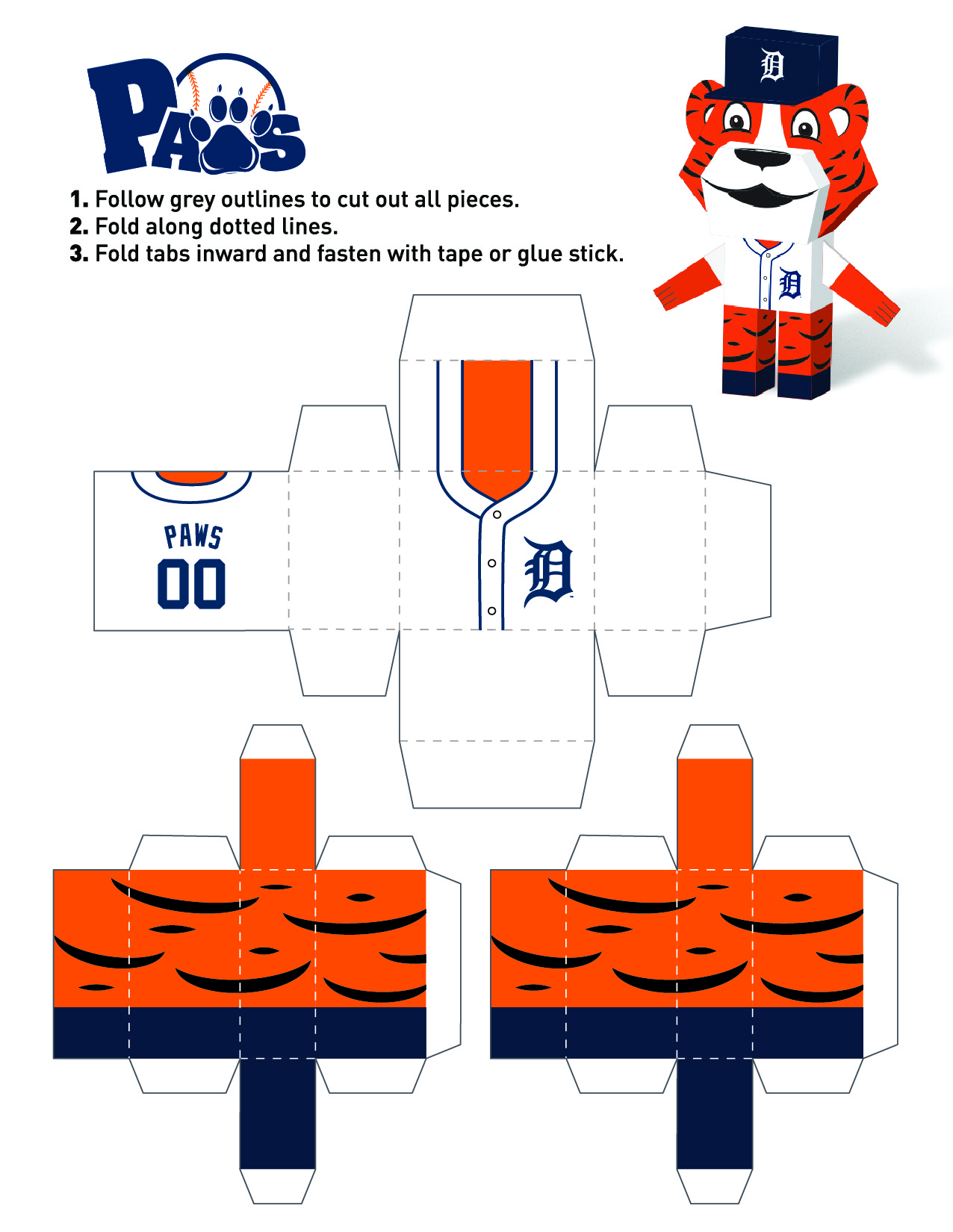 Fold Along Dotted Line