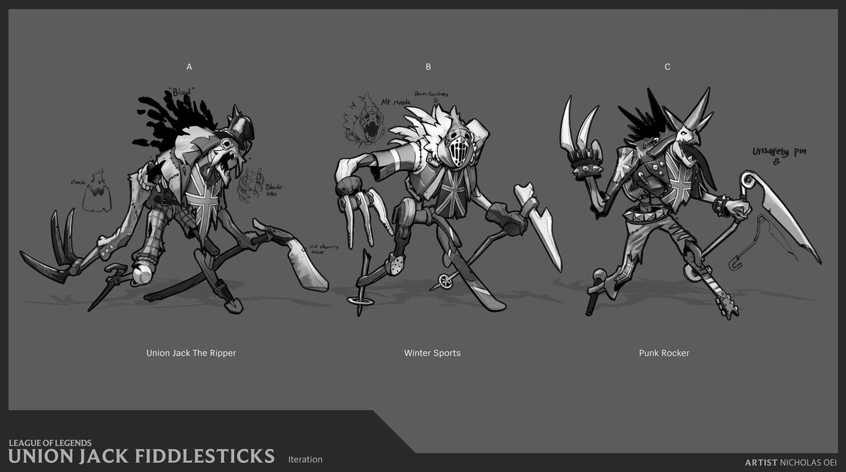 Skin idea: Pentakill Fiddlesticks : r/FiddlesticksMains