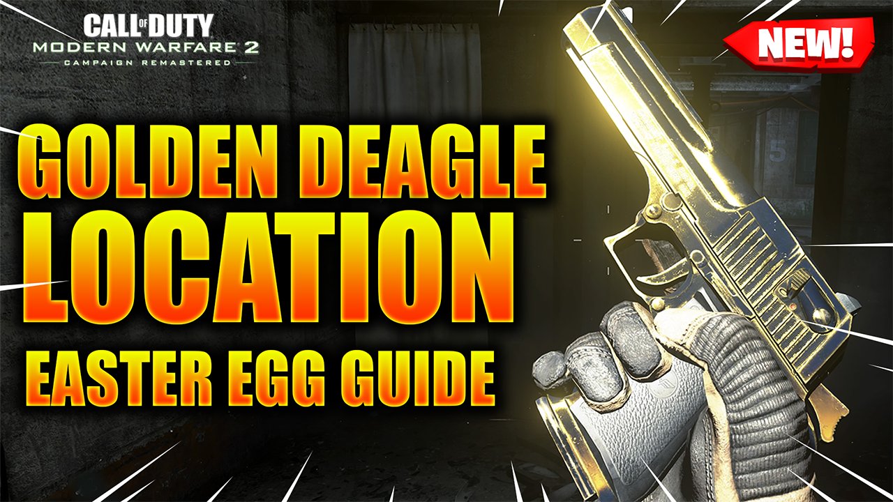 Gold Desert Eagle Cod