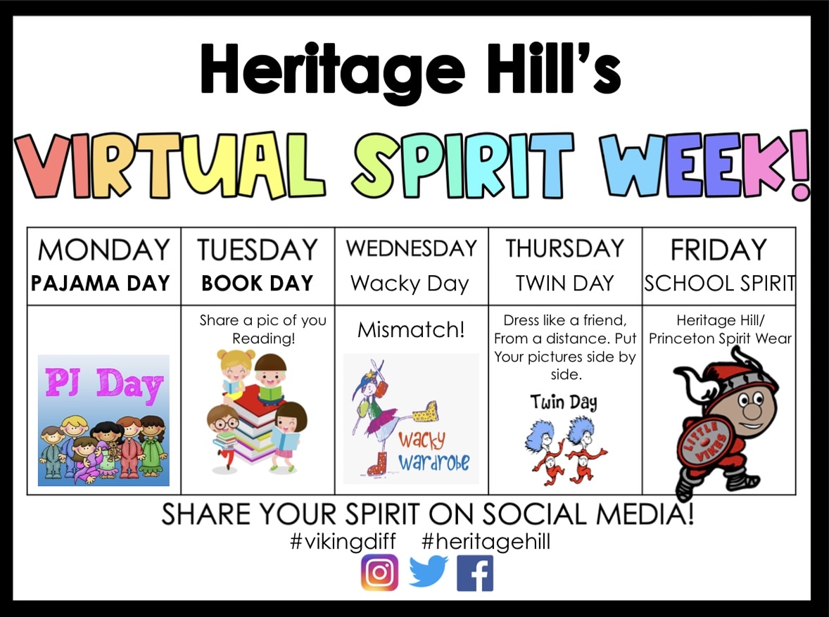 Twin Day At School Clipart