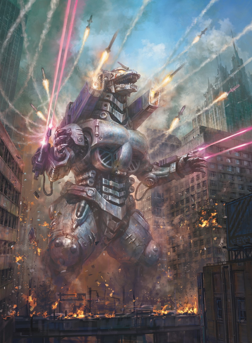 Mechagodzilla 3 Art