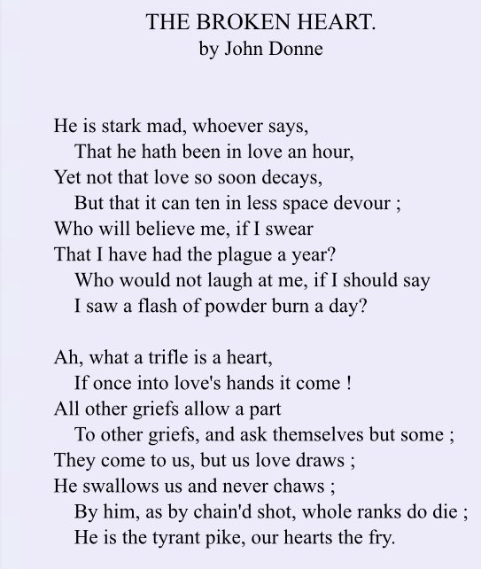 Broken Heart Poems Broken Heart Poems