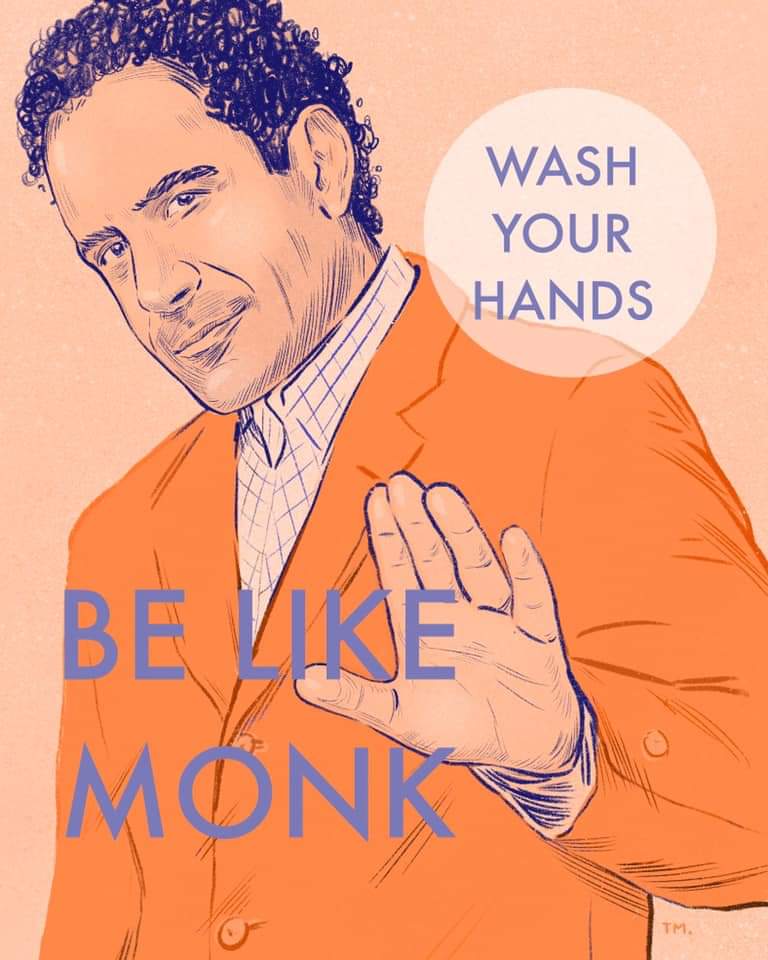Adrian Monk Hands