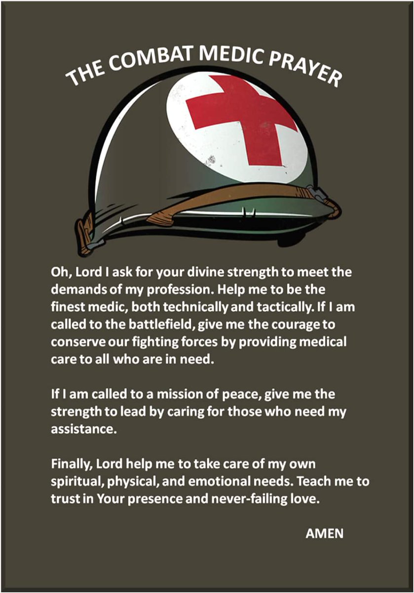 Combat Medic Prayer