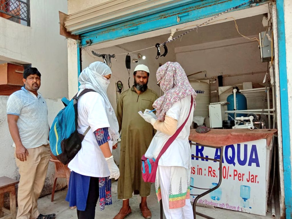 DC Ranchi on Twitter: "A glimpse of our health workers on the field making sure not a single ...