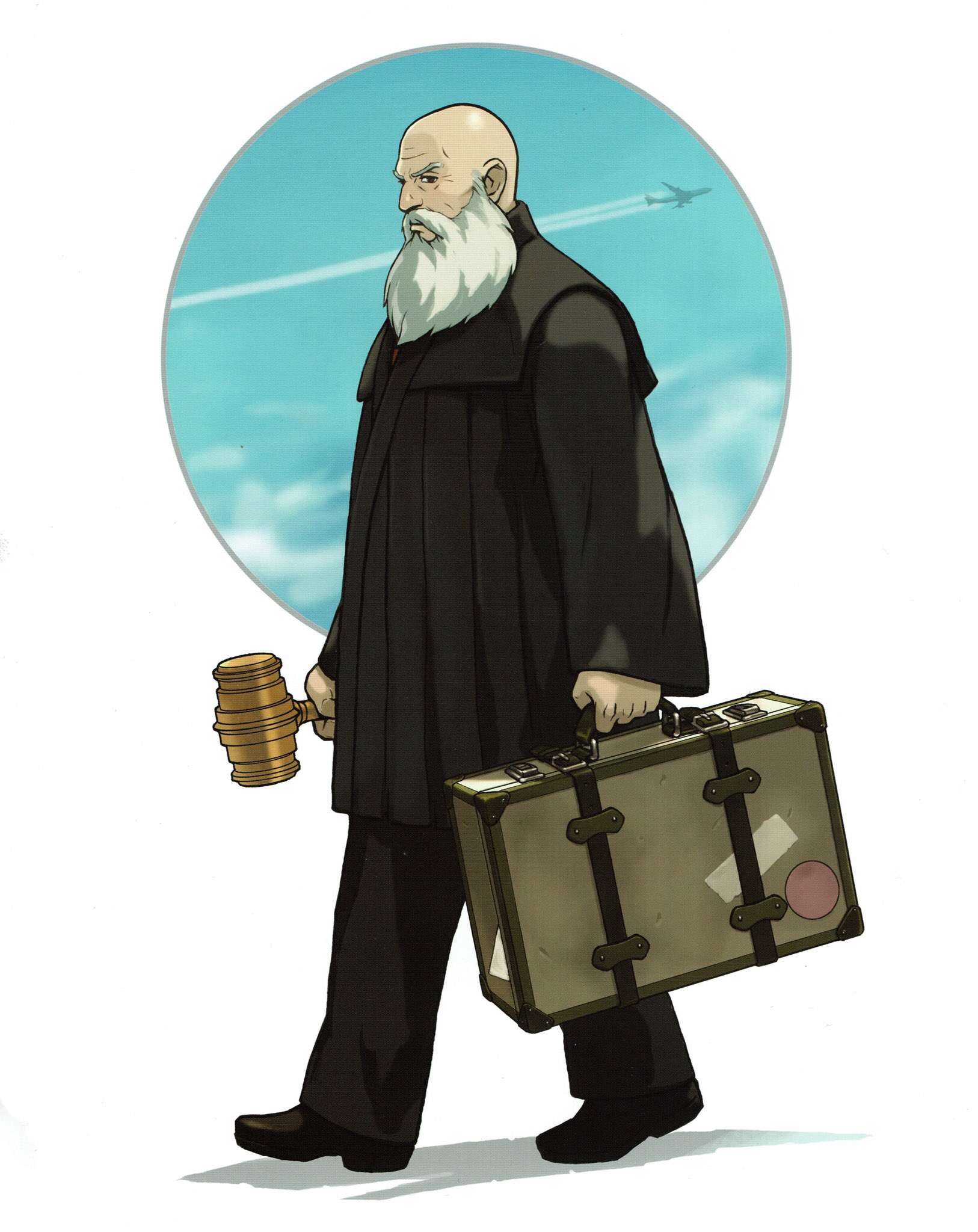 Ace Attorney Transparent Background