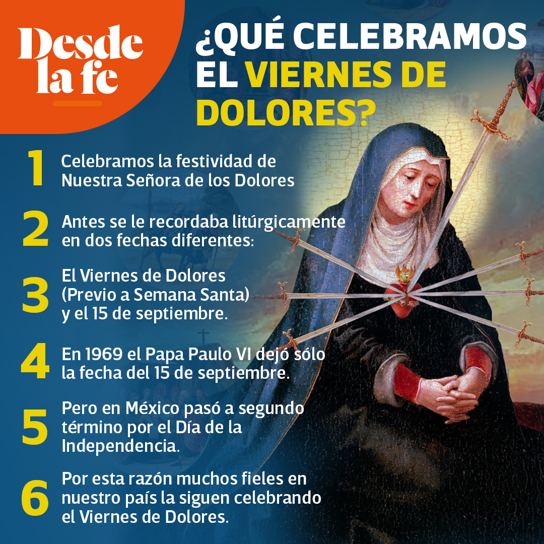X 上的 Desde La Fe：「La Virgen De Dolores Es Como, 55% OFF