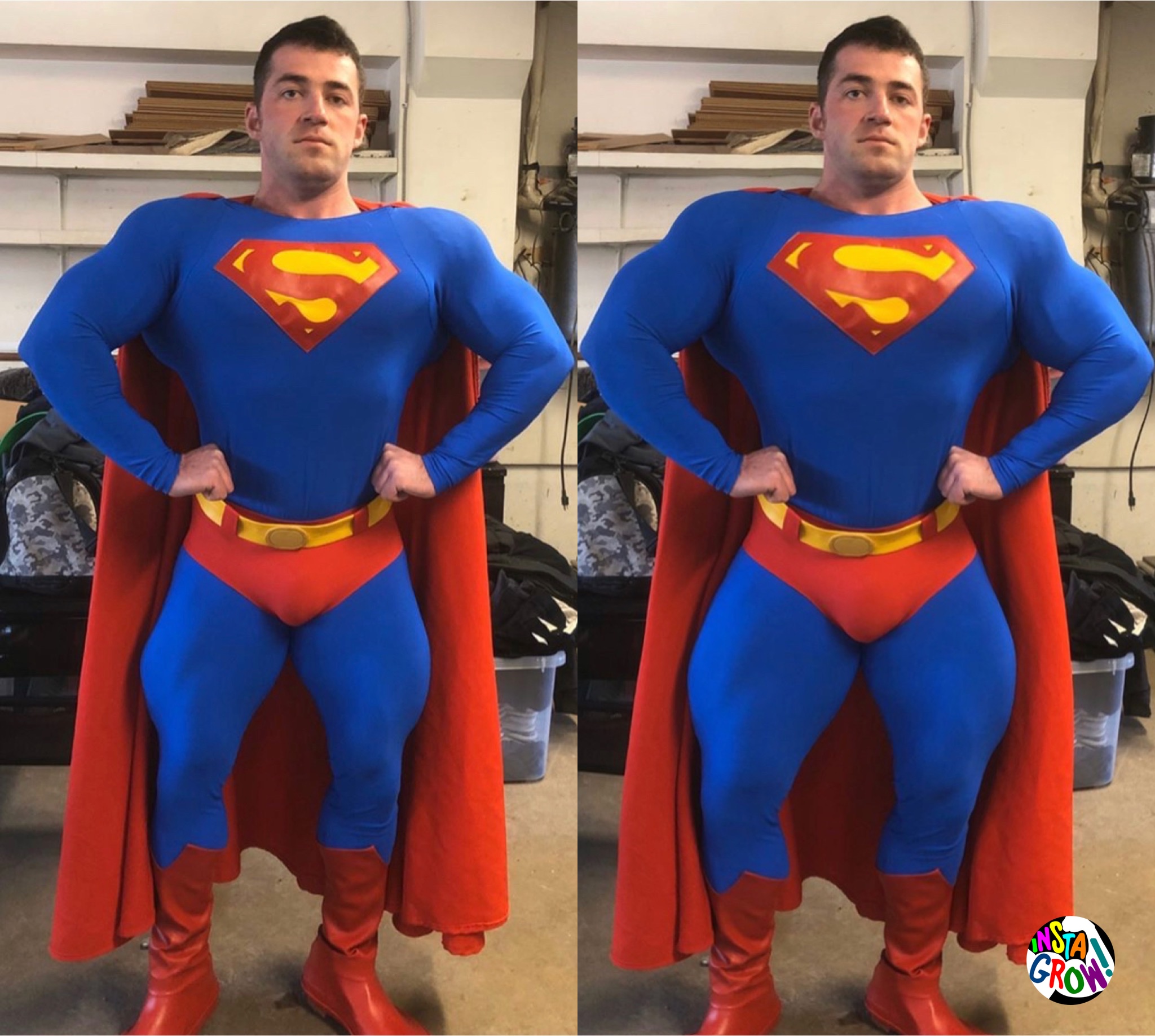 Superhero Muscle Growth