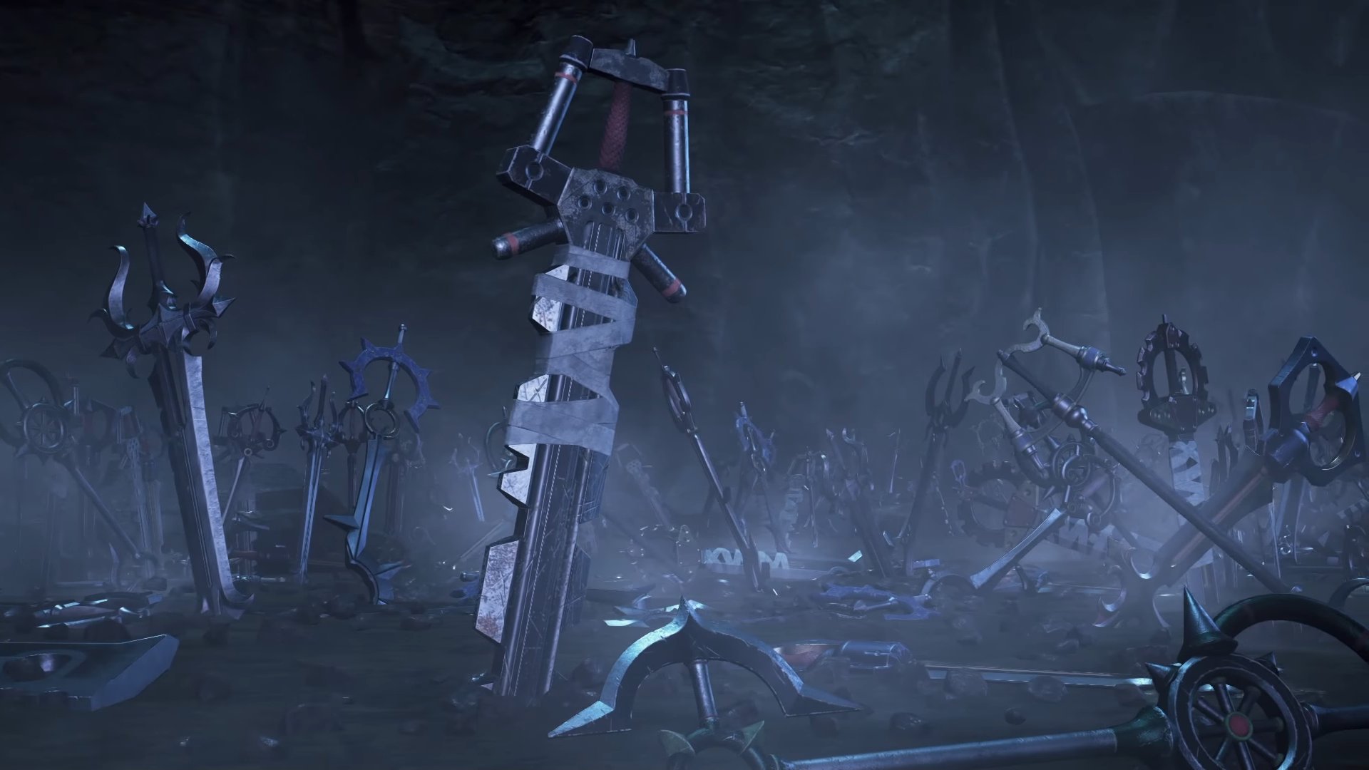 Kingdom Hearts Keyblade Graveyard Wallpaper