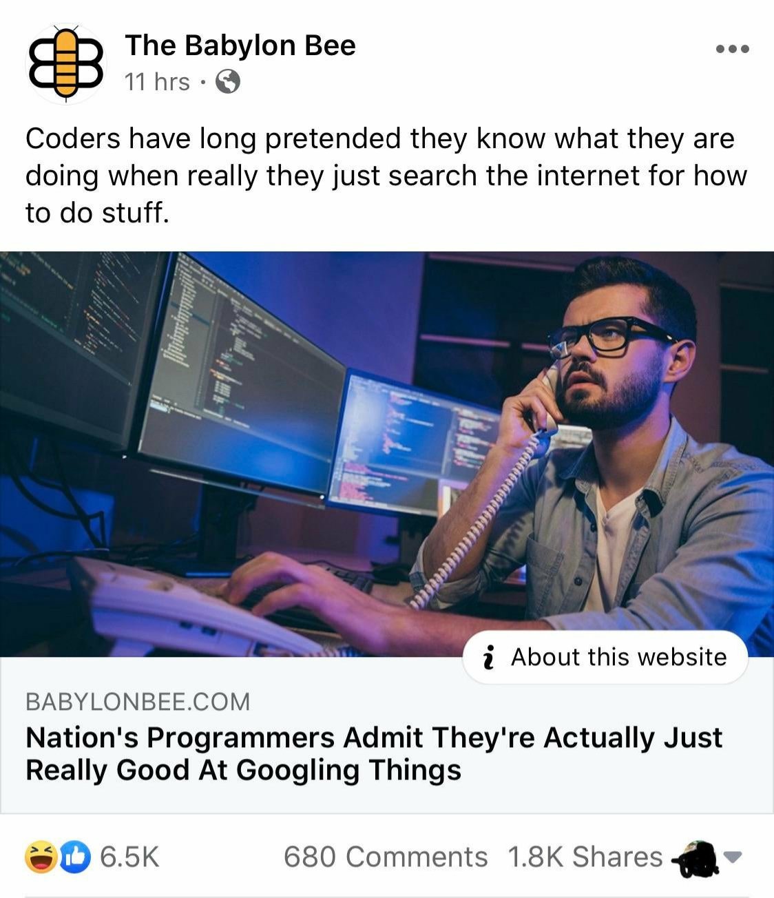 Programmers Memes On Twitter Developer Fun Jokes Programming Tech Code Coding Humor
